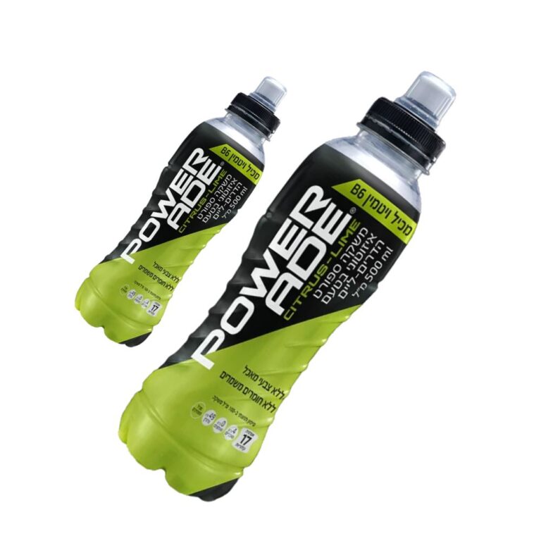 12 משקאות איזוטוני פאווראייד הדרים ליים | Powerade Citrus Lime