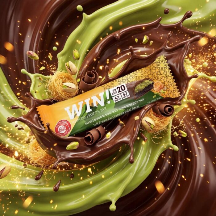 12 חטיפי חלבון ווין פרוטאין | WIN PROTEIN BAR 60G